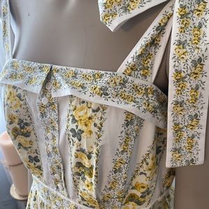 Gal Meets Glam | Dresses | Glam Meets Gal Cottagecore Yellow Cotton ...